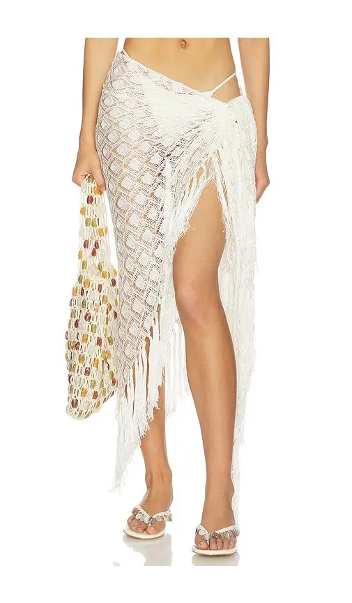 Show Me Your Mumu Infinity Wrap - White