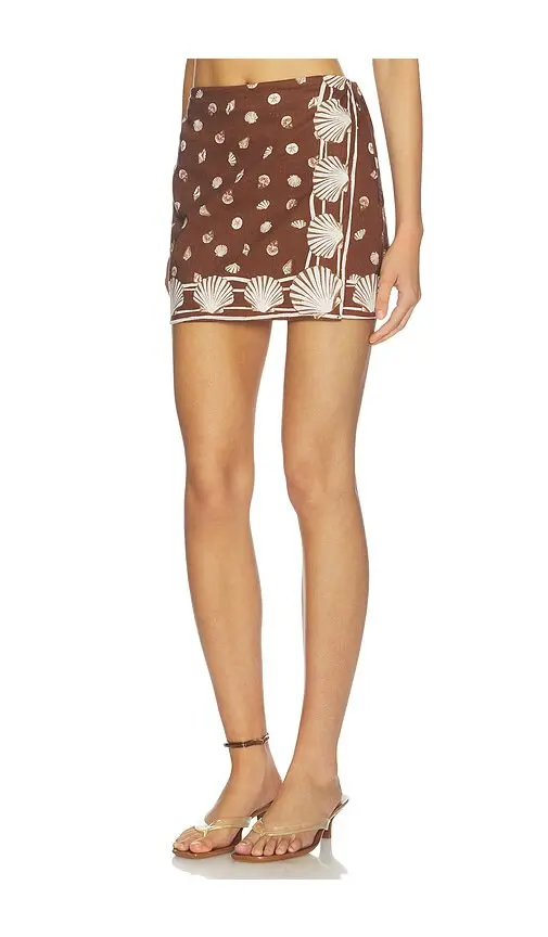 Show Me Your Mumu Casey Printed Mini Skirt