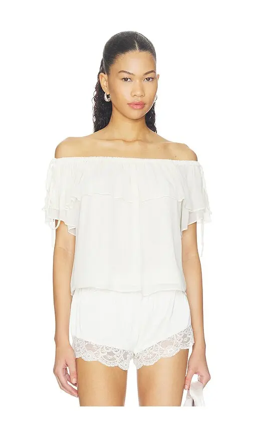 Paige Golden Top In . Also - White