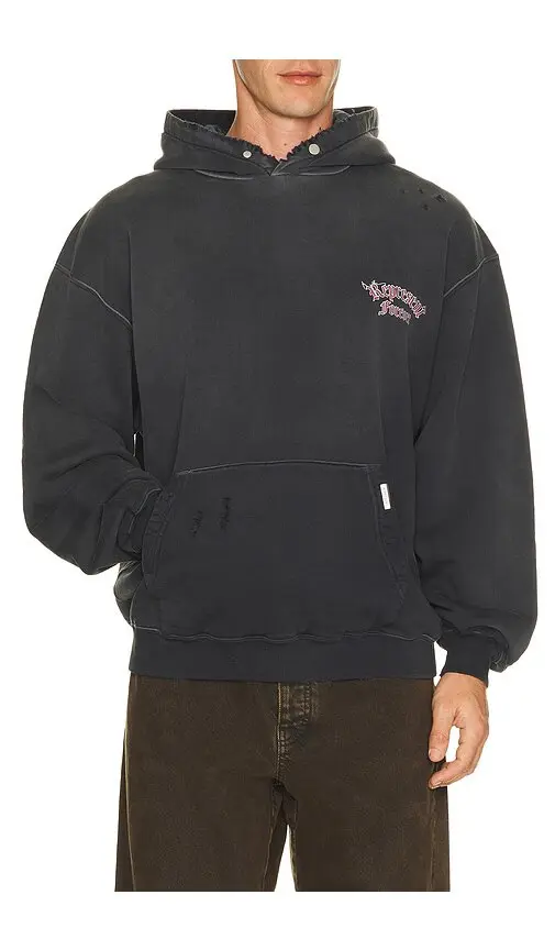 REPRESENT Duality Hoodie In . Also - Black