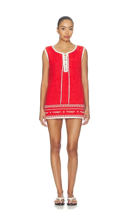 Posse Cody Tunic Top In . Also - Red