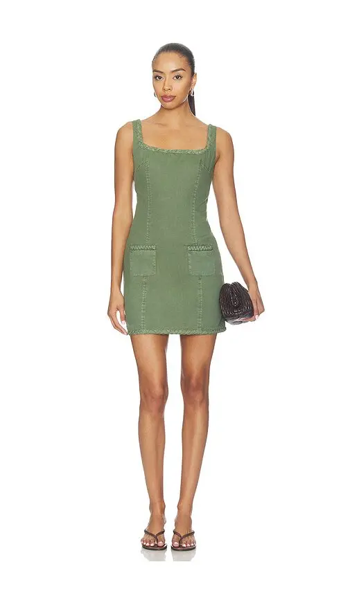 Amanda Uprichard Aiden Dress In . Also - Olive