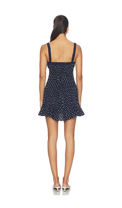 GUIZIO Penelope Plisse Dress