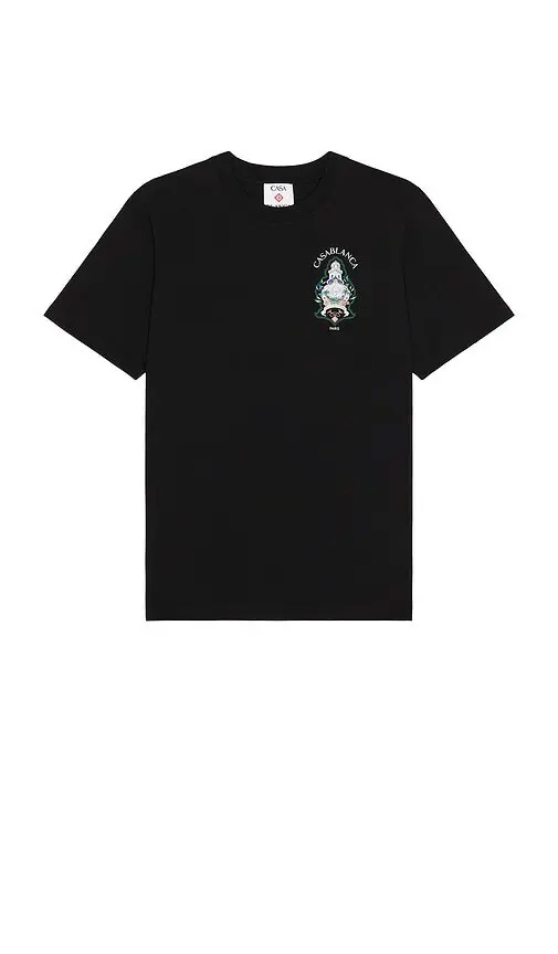 Casablanca Classic T-shirt In . Also - Black