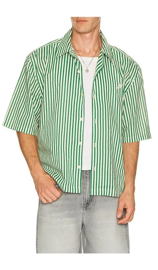 ALLSAINTS Chopin Shirt In . Also - Green