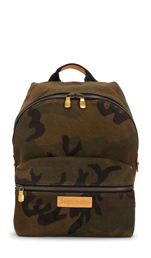 FWRD RENEW Louis Vuitton X Supreme Apollo Backpack - Green