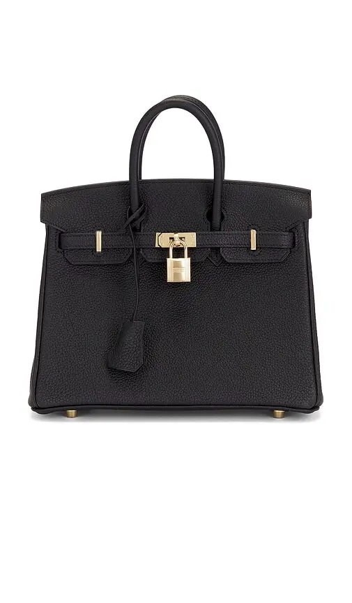 FWRD RENEW Hermes Togo Birkin 25 Handbag - Black