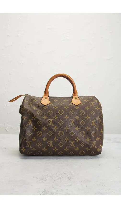 FWRD RENEW Louis Vuitton Monogram Speedy 30 Handbag