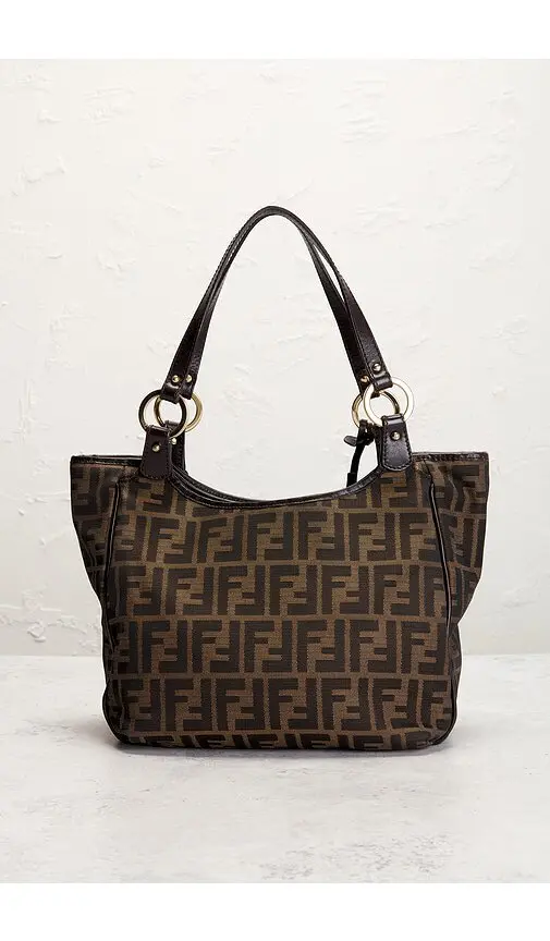 FWRD RENEW Fendi Zucca Chef Tote Bag