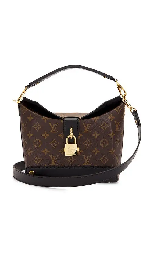 FWRD RENEW Louis Vuitton Monogram Reverse Bento Box Ew Shoulder Bag - Brown