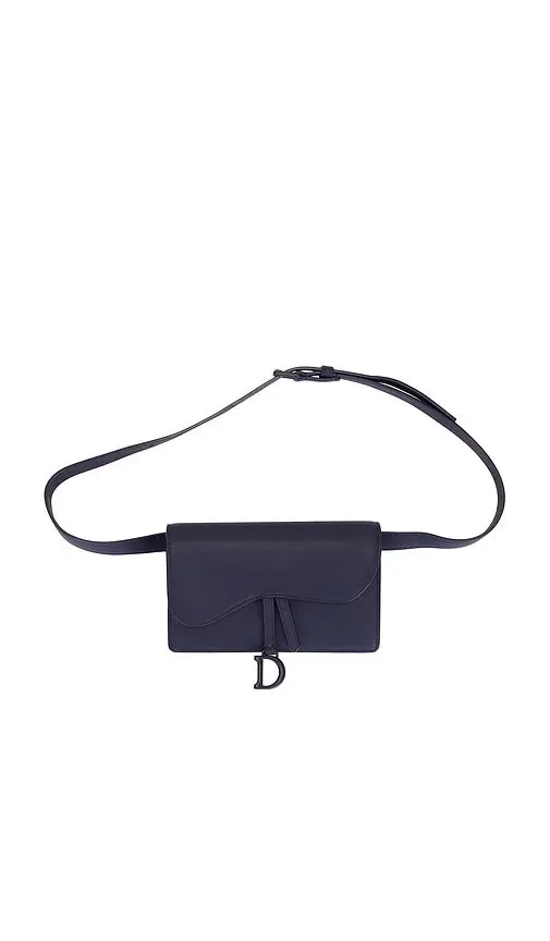FWRD RENEW Dior Saddle Belt Bag - Blue