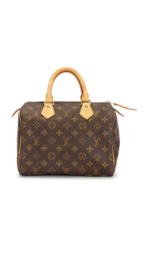 FWRD RENEW Louis Vuitton Monogram Speedy 25 Handbag - Brown