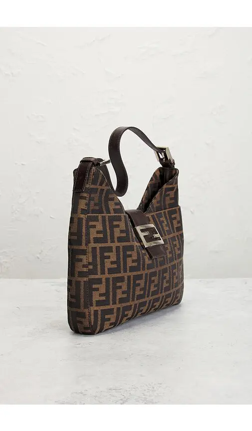 FWRD RENEW Fendi Zucca Shoulder Bag