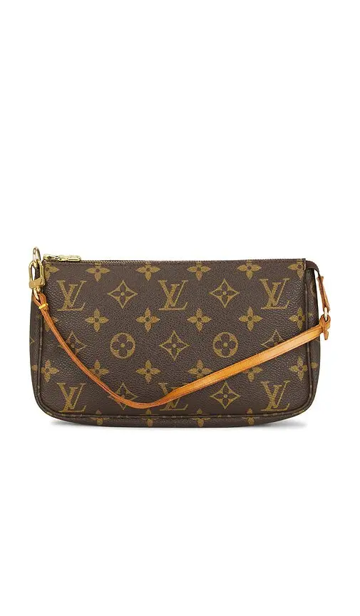 FWRD RENEW Louis Vuitton Monogram Pochette Accessoires Shoulder Bag - Brown