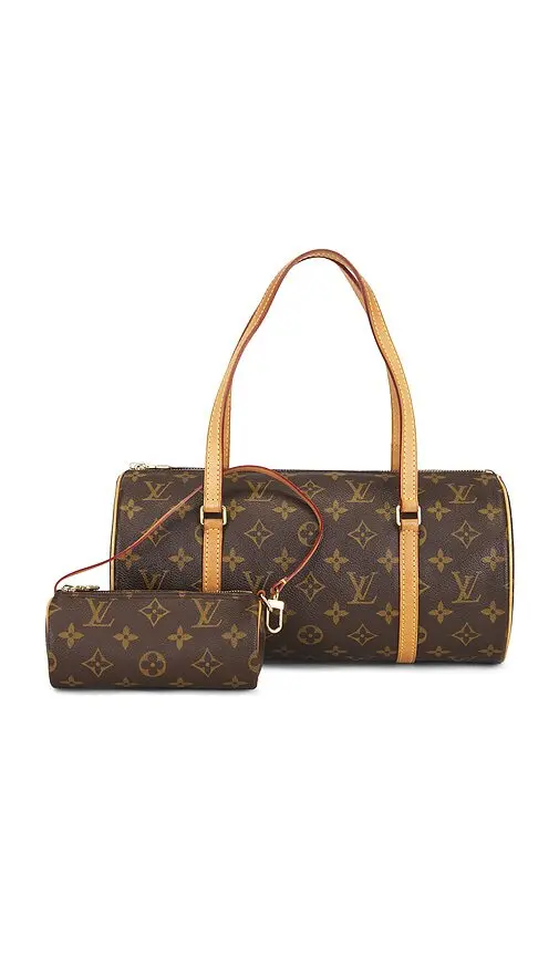 FWRD RENEW Louis Vuitton Monogram Papillon 30 Handbag & Mini Set - Brown