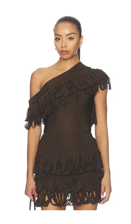 IRO PARIS Encre Top In . Also - Brown