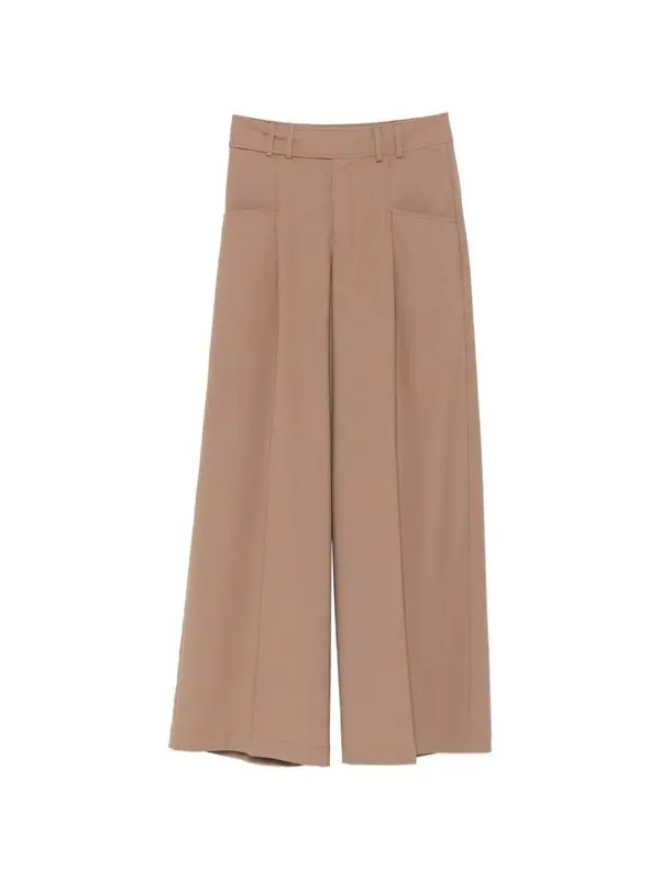Closed Wool Blend Trousers - Beige