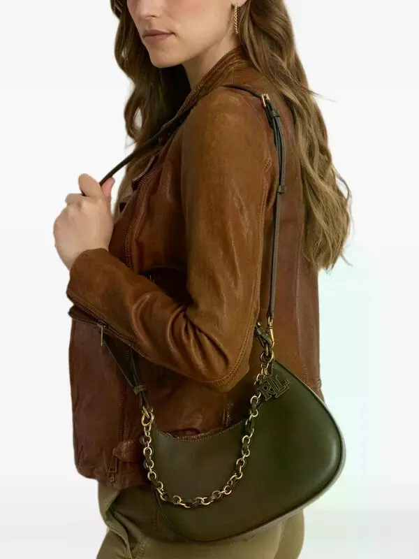 Ralph Lauren Medium Marcy Leather Shoulder Bag