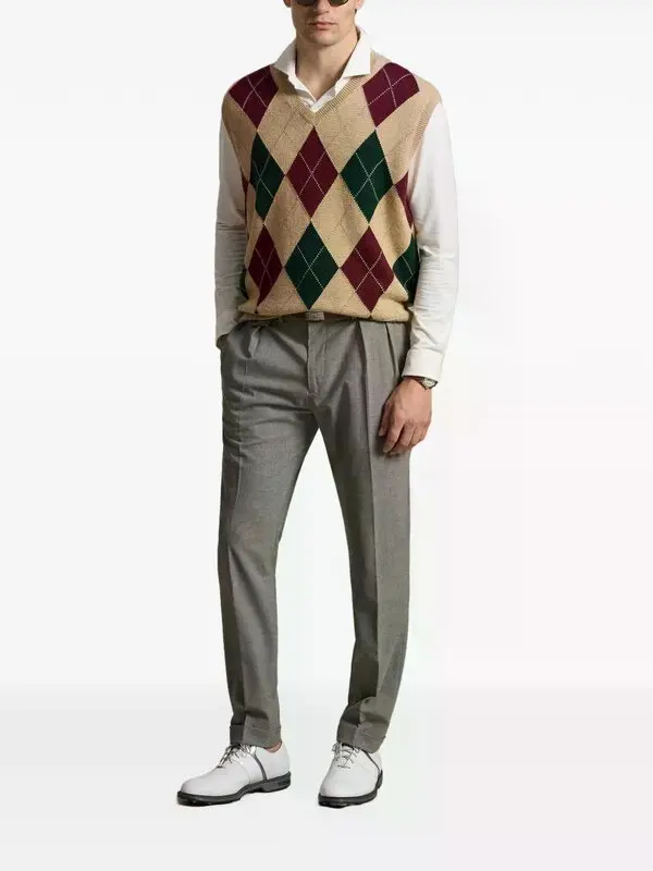 Rlx Ralph Lauren Big Fit Argyle Sweater Vest