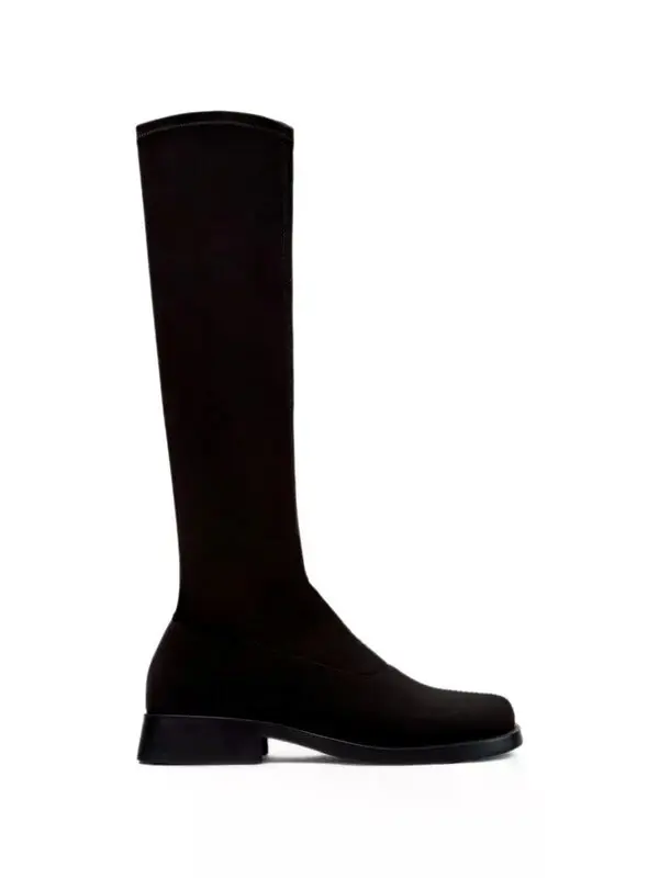 Camper Dana Square-toe Boots - Black