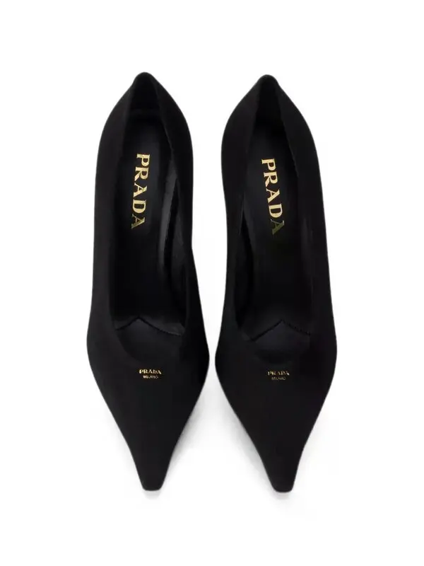 Prada Suede Pointy-toe Pumps