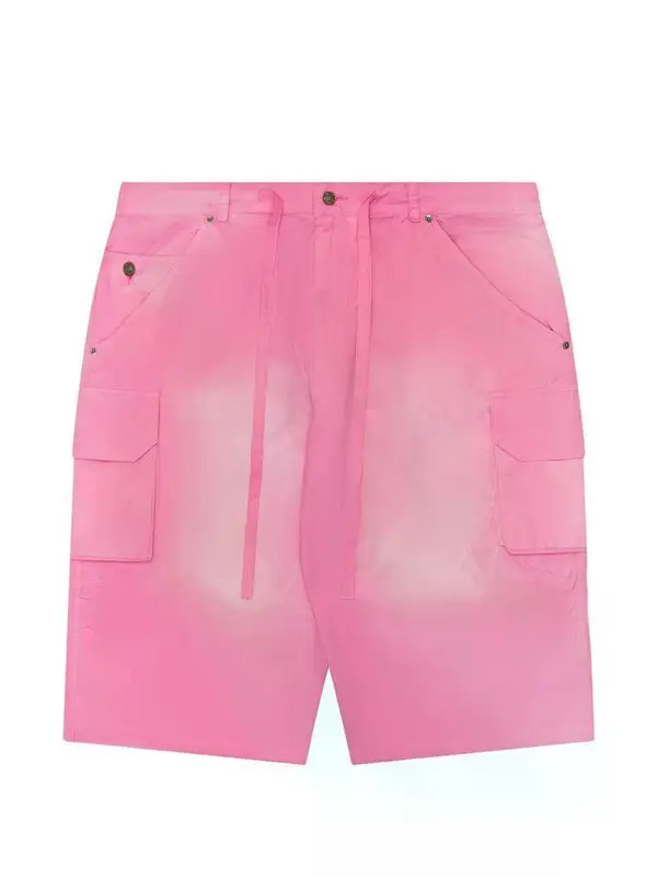 424 Drawstring-fastening Cargo Shorts - Pink