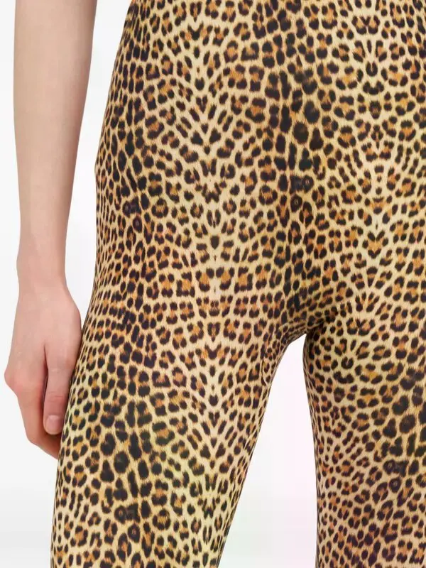 Roberto Cavalli Leopard-print Leggings
