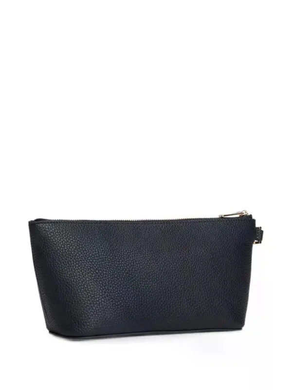 Tommy Hilfiger Braided Pebbled-texture Make Up Bag - Blue