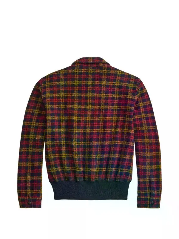 Ralph Lauren Check Cotton Bomber Jacket