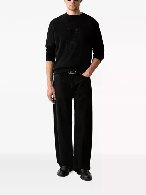 Karl Lagerfeld Ikonik Karl Embroidered Sweater