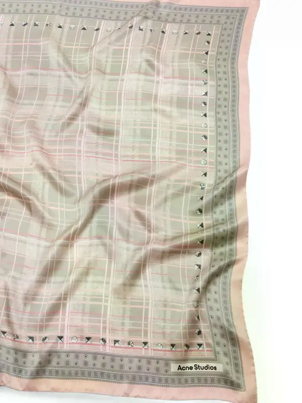 Acne Studios Check-print Scarf