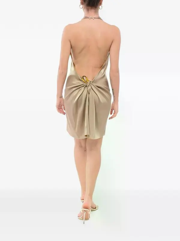 STEPHAN JANSON Halter-neck Mini Dress