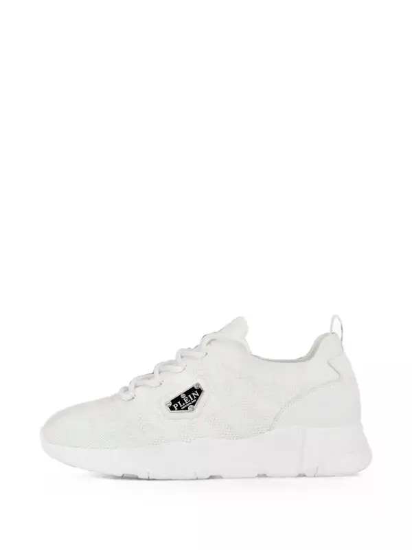 Philipp Plein Runner Sock Triangle-placca Sneakers