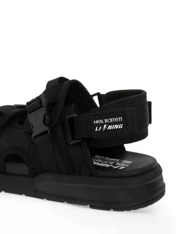 Neil Barrett X Li-ning Buckle Sandals