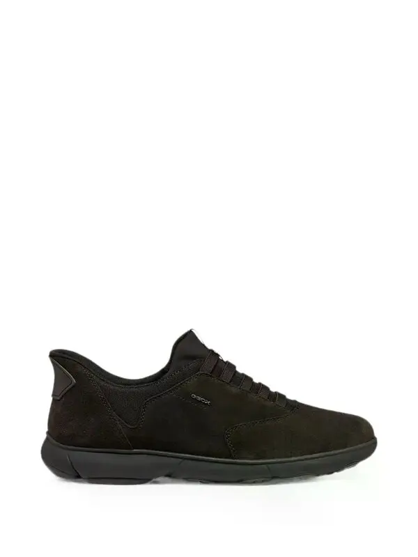 Geox Nebula 2.0 Suede-finish Lace-up Sneakers - Brown