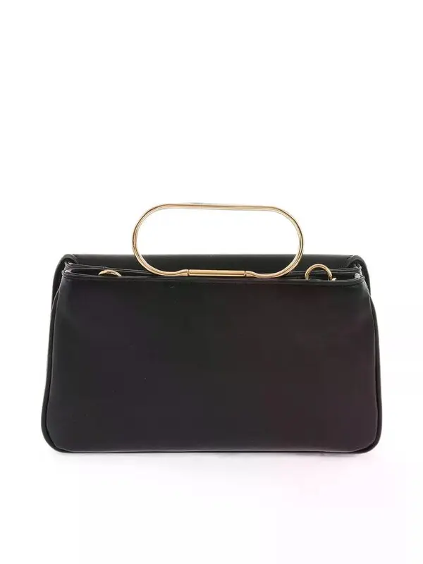 Moschino Logo-plaque Cutch Bag