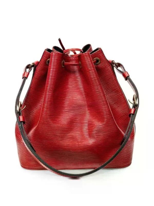 LOUIS VUITTON Pm Noe Bucket Bag - Red