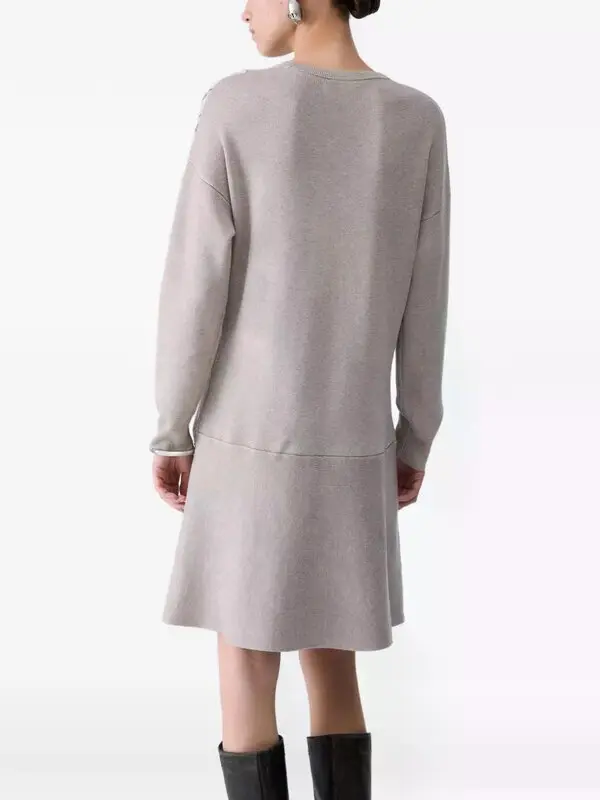 Liu Jo Short Jacquard Knit Dress
