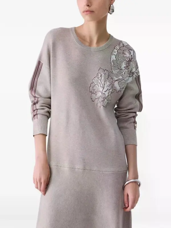 Liu Jo Short Jacquard Knit Dress