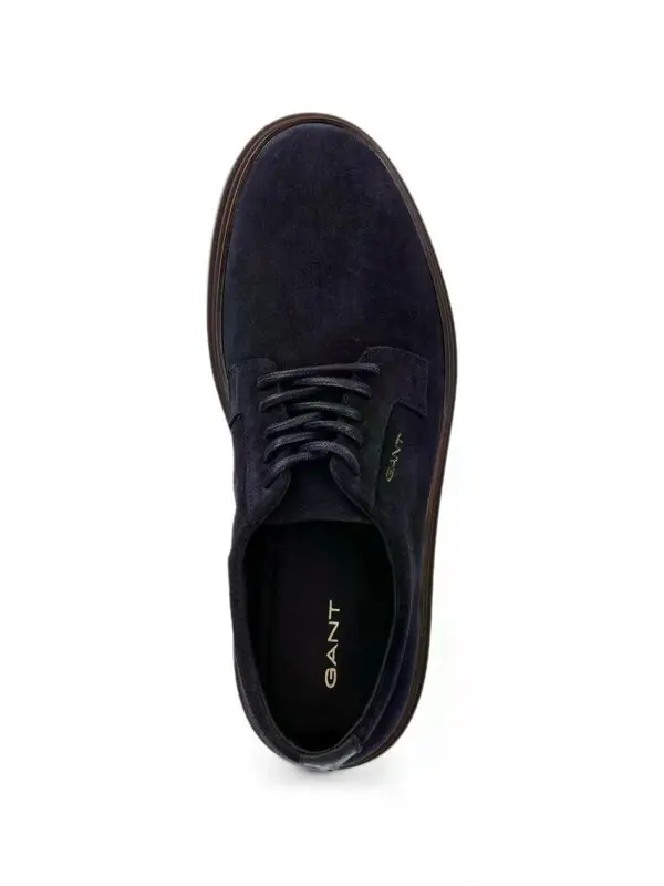 Gant Suede Logo Print Sneakers
