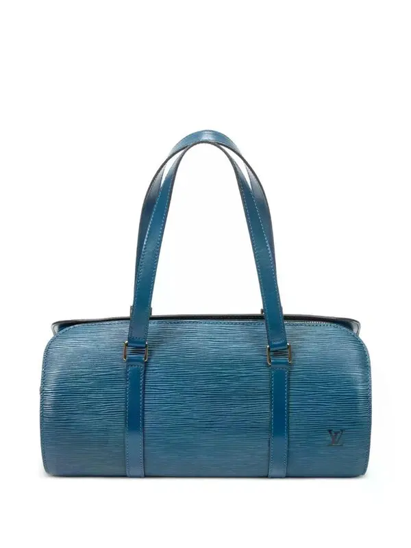 LOUIS VUITTON Soufflot Tote Bag - Blue
