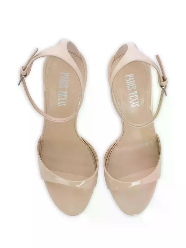 Paris Texas Lidia Ankle Strap Sandals - Neutrals