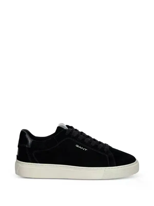 Gant Mc Julien Suede Logo-print Sneakers - Black