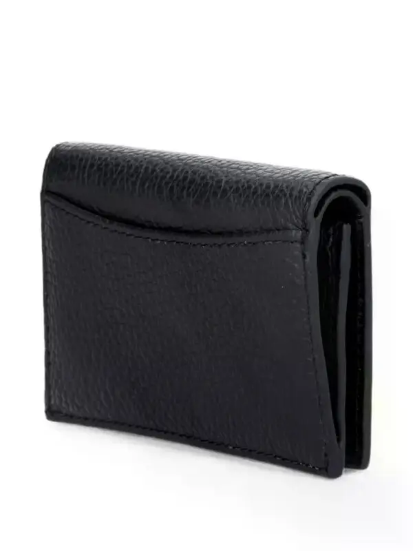 COCCINELLE Logo-print Pebbled-leather Wallet