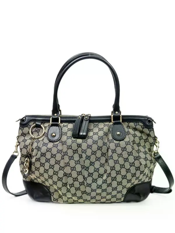 Gucci Medium Sukey Monogram-pattern Tote Bag - Neutrals