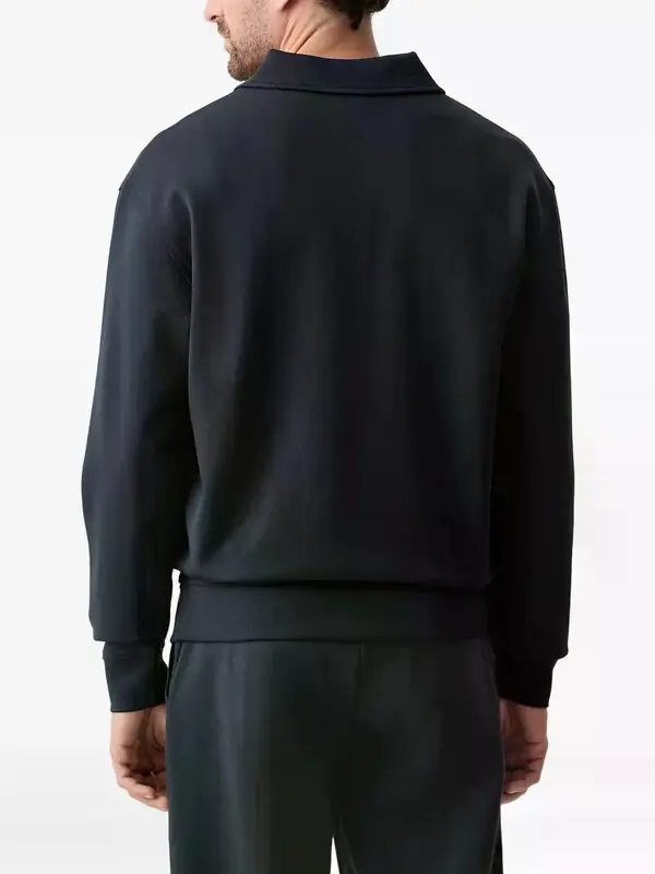 JOOP! Logo-patch Quarter-zip Sweater
