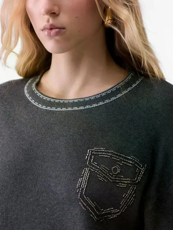 Liu Jo Sweater With Stitching