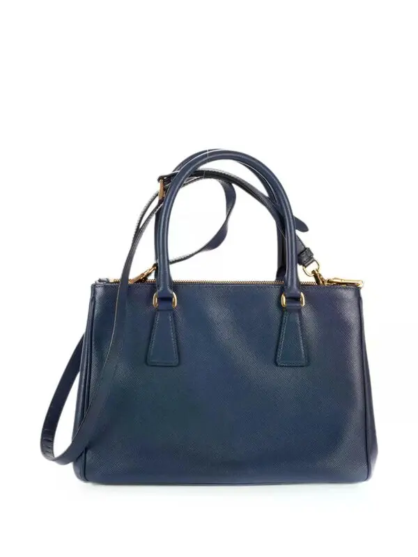 Prada Small Galleria Tote Bag - Blue