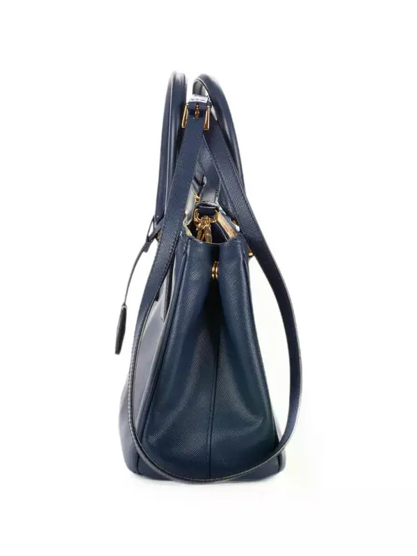 Prada Small Galleria Tote Bag - Blue