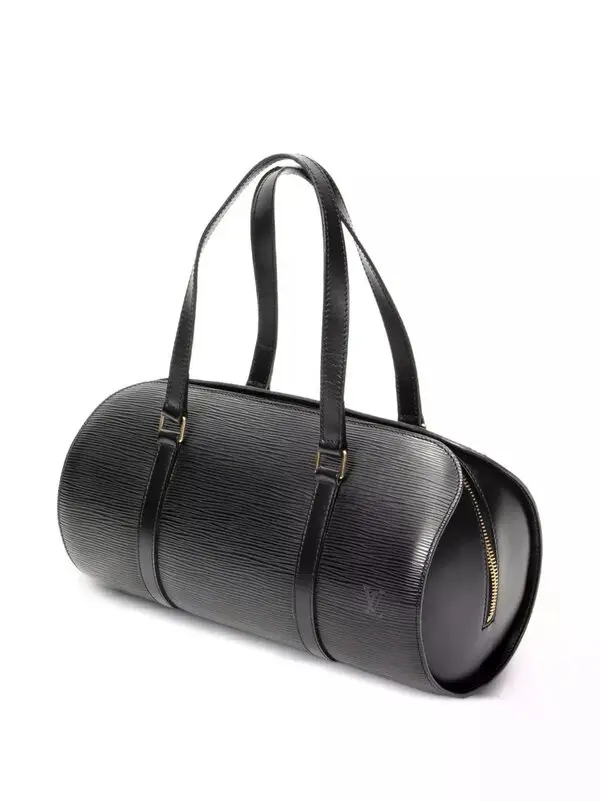 LOUIS VUITTON Soufflot Epi Tote Bag - Black